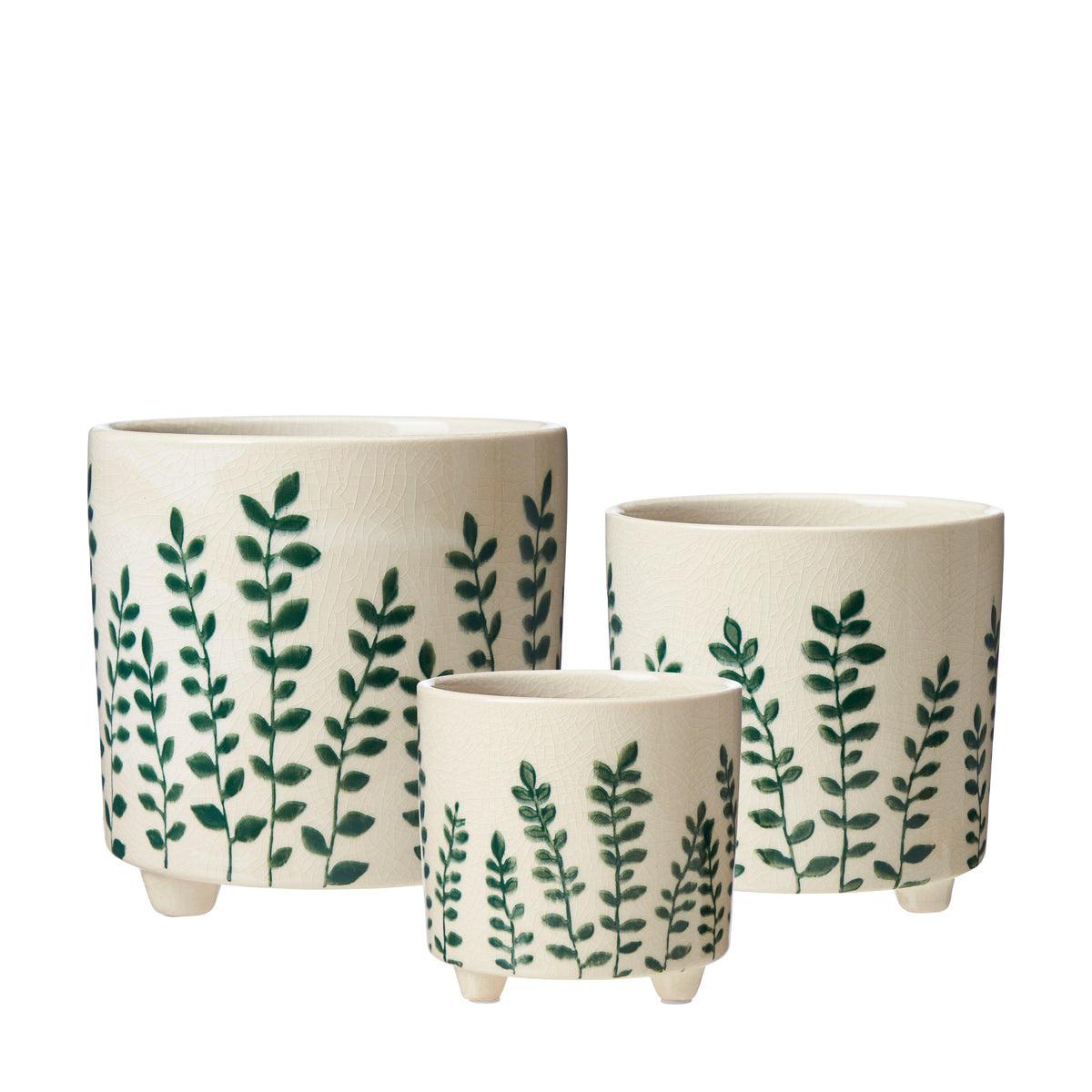 Wikholm Haga Ceramic Plant Pot – CHALK INTERIORS | LONDON